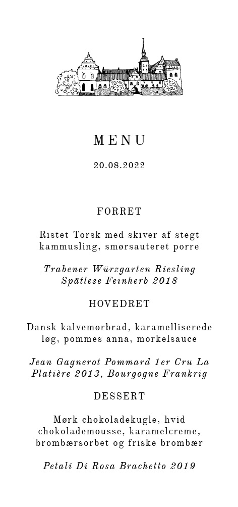 Holckenhavn Menukort